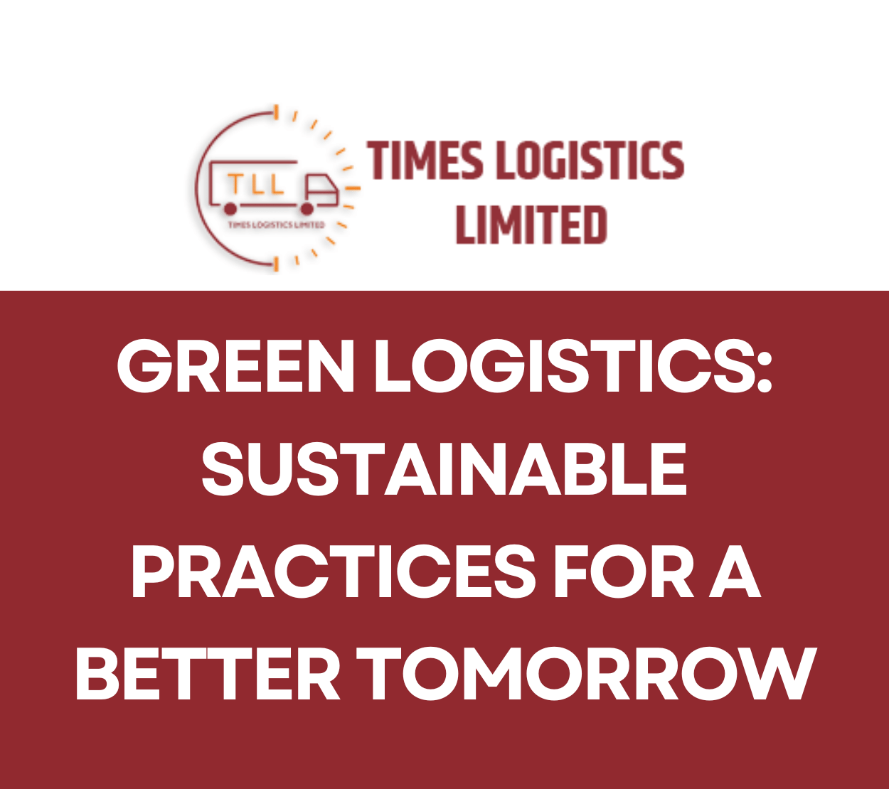 Green Logistics: Sustainable Practices for a Better Tomorrow – My Blog